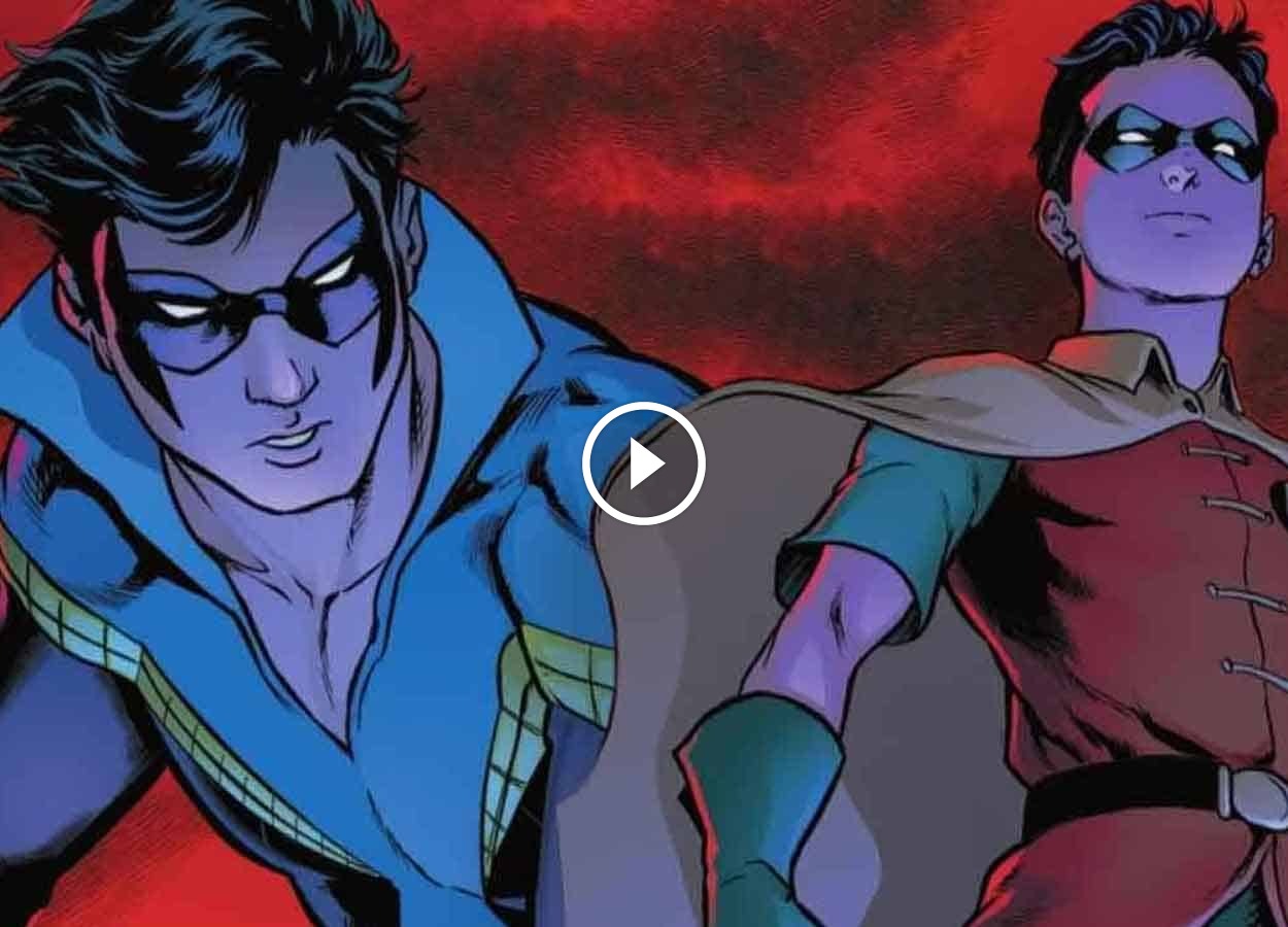 Première image d'un concept Dynamic Duo: Dick Grayson, Jason Todd et ...